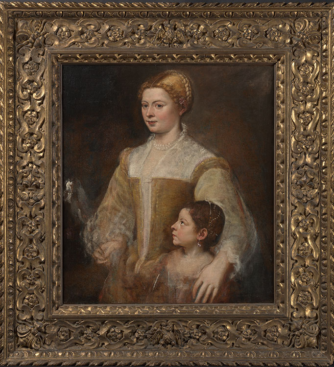 1_Titian_Portrait-of-a-Lady-and-her-Daughter_ - Mondointasca